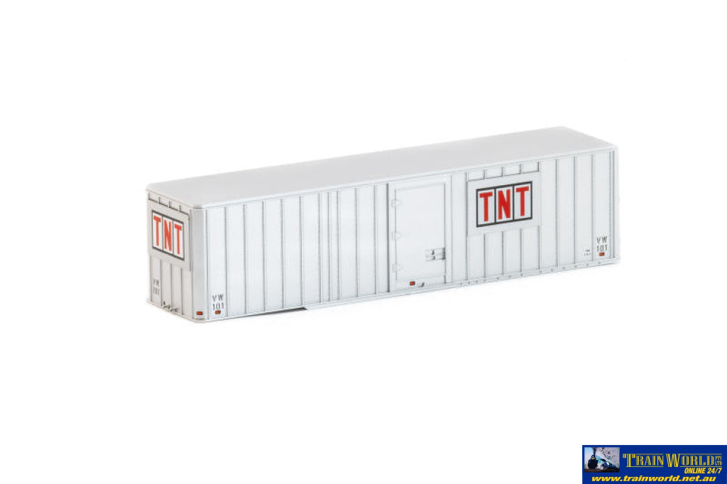 AUS-TRA05 Auscision 35' Box Flexi-Van Trailer BV-1 TNT with Small-Logo ...