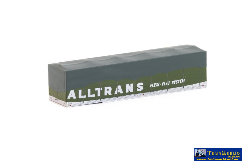 AUS-TRA24 Auscision 35' Box Flexi-Van 'Tarped' Trailer BV-4 with Alltr ...