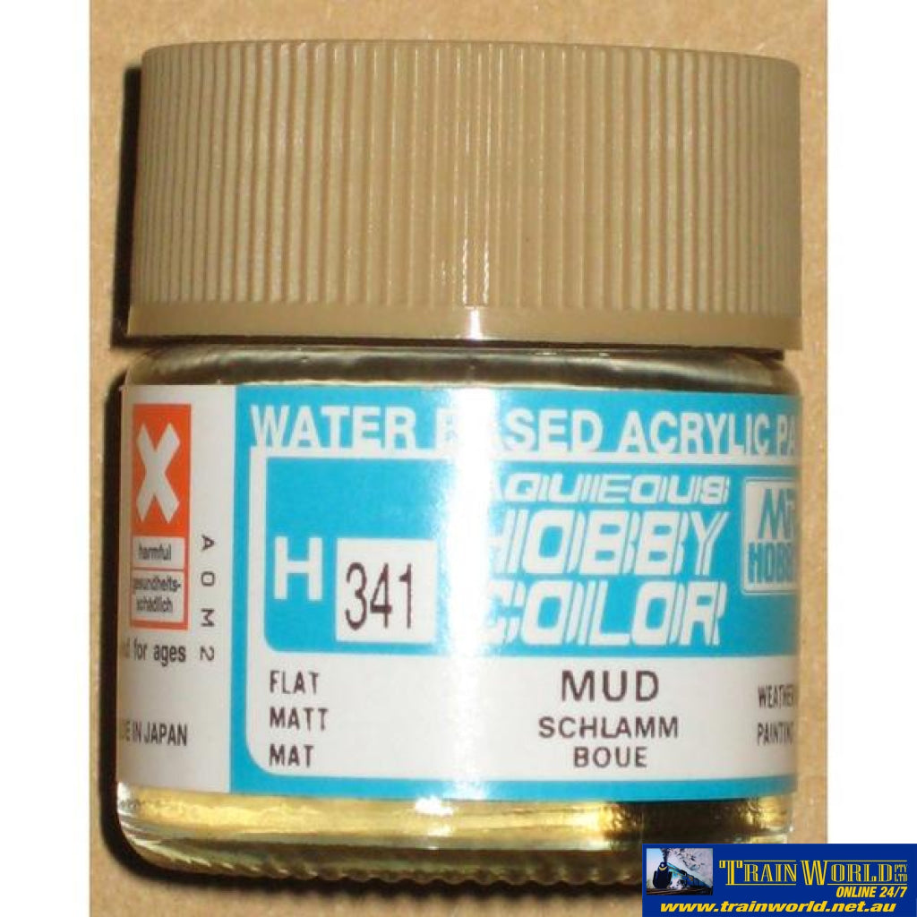 GSI-H341 GSI Creos Mr.Hobby Aqueous Acrylic (Water) Paint Matt H341 We ...