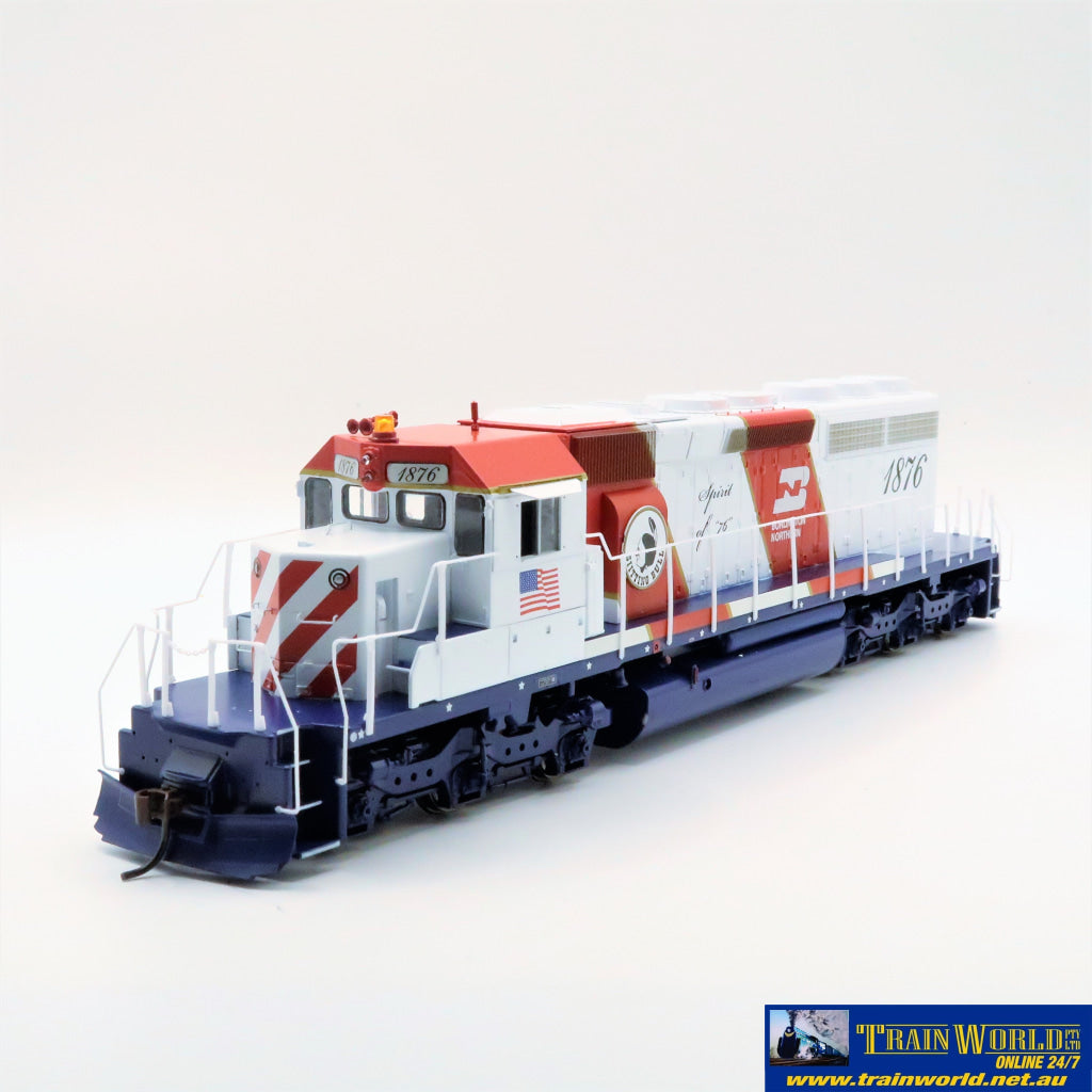 NPC-194 Used Goods Athearn SD40-2 Bicentennial BN #1876 DCC Ready HO S ...
