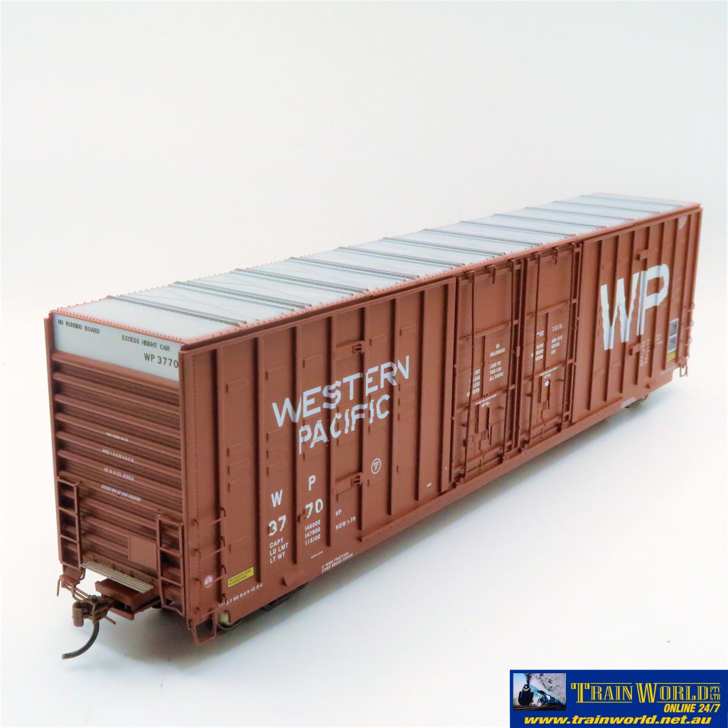 NPC-647 Used Goods Athearn RTR 60' Boxcar Western Pacific #3770 HO Sca ...