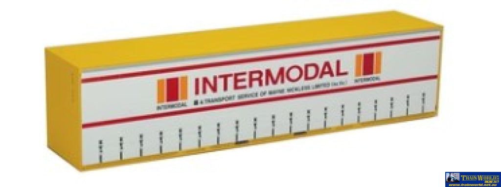 OTM-40CS30 On Track Models 40' Curtain Sider Container INTERMODAL (Twi ...