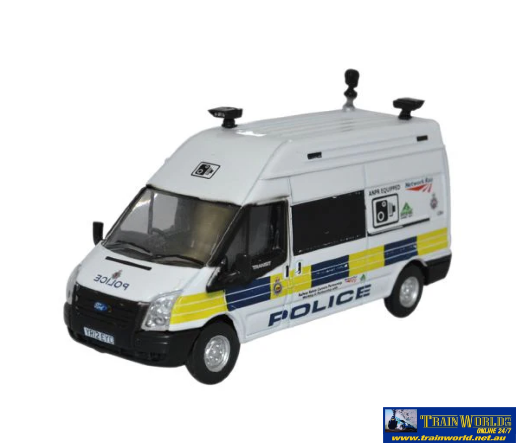 OXF-76FT026 Oxford Diecast Ford Transit 2006 LWB High Network Rail Spe ...