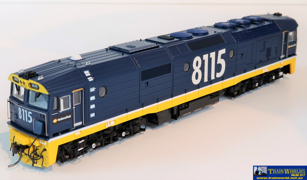 SDS-81328 SDS Models 81-Class #8115 Freight Rail/National Rail Blue/Ye ...