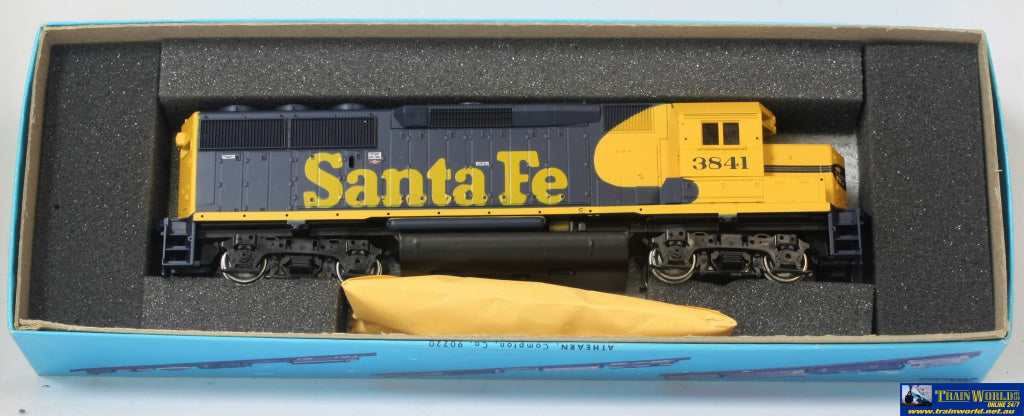 SSH-007 Used Goods Athearn GP-50 Phase-2 #3841 Santa Fe HO Scale DC-On ...