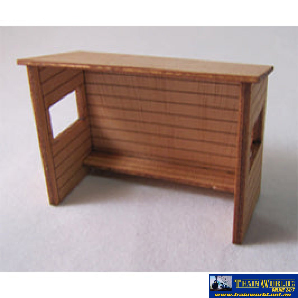 TSM-SM1003 Trackside Models SM1003 – HO SCALE – LASER CUT “BUS STOP ...