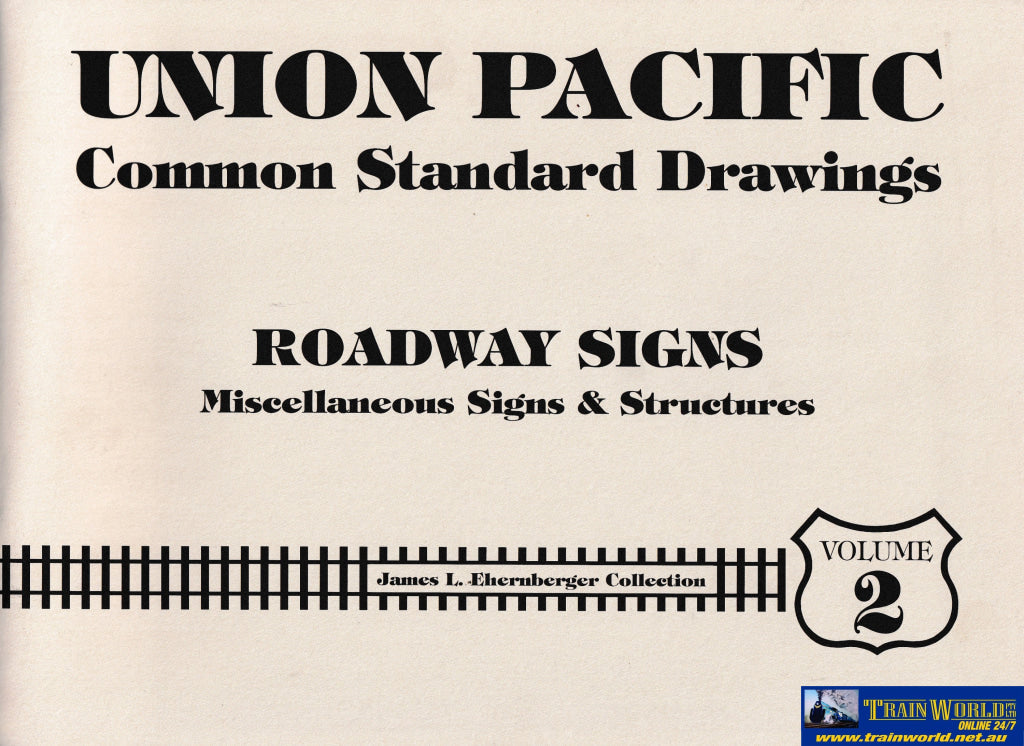Union Pacific: Common Standard Drawings: Roadway Signs -Used- (UB3B-15 ...
