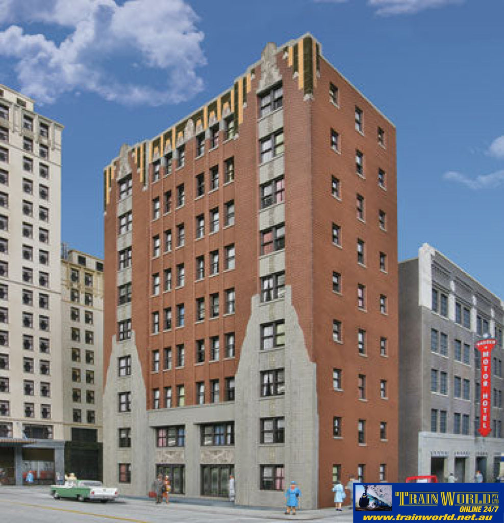 WAL-3770 Walthers Cornerstone Kit City Apartment Background Building H ...