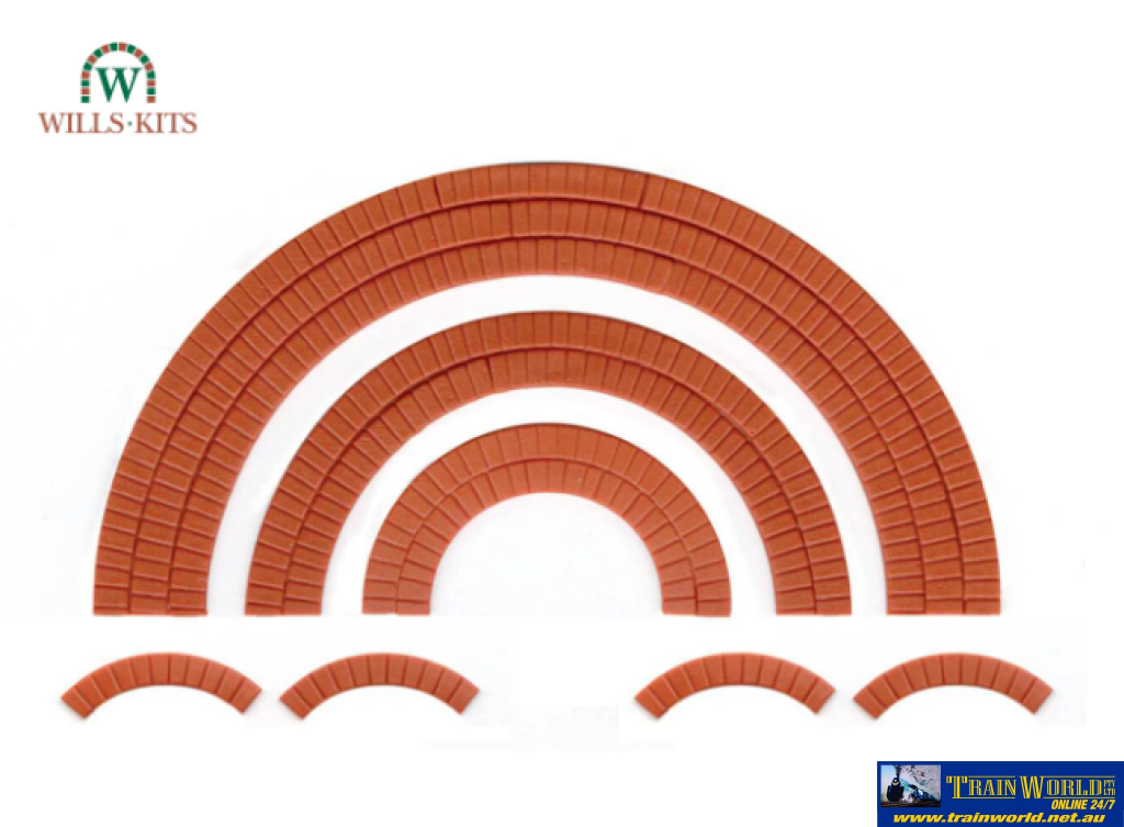 WIL-SS55 Wills Kits Brick Arch Overlays OO-Scale – Train World