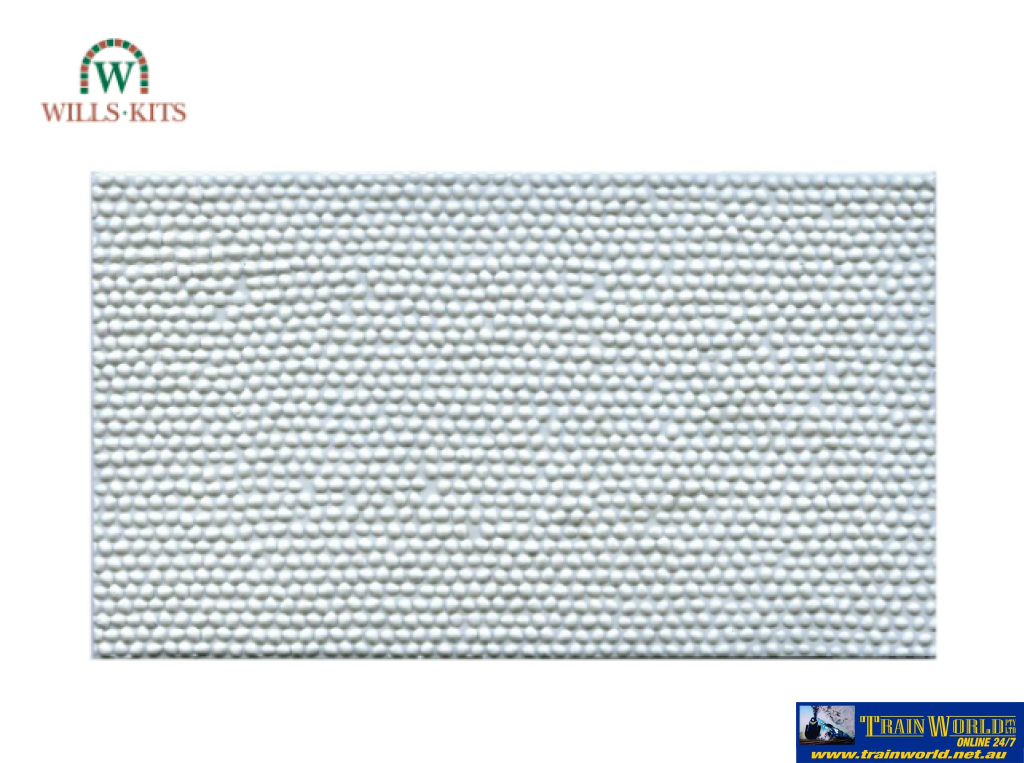 WIL-SSMP205 Wills Kits Cobblestone Walling OO-Scale – Train World