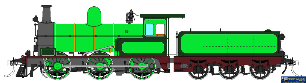 PRE-ORDER TWY-05 Train World VR Y-Class 0-6-0 Tender-Engine #Y112 Gree